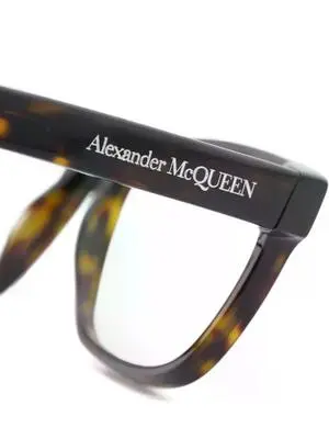 Alexander McQueen Square-frame Glasses