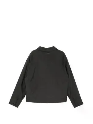 MAISON MARGIELA Charcoal Logo Embroidered Jacket