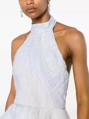 Aje Fayette Ruffled Gown