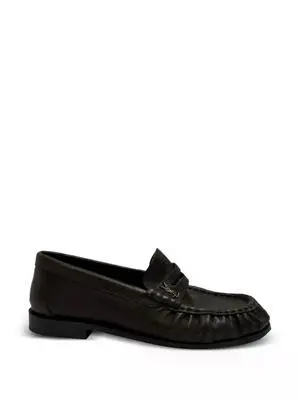 Saint Laurent Le Loafer Cassandre Loafers - Brown
