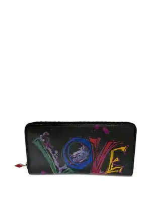 CHRISTIAN LOUBOUTIN Panettone Loubitag Wallet - Black