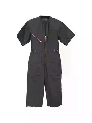ISABEL MARANT VINTAGE Talma Zip-up Jumpsuit - Black