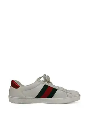 Gucci Ace Bee Sneakers - White