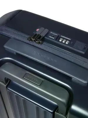 PIQUADRO Cabin Suitcase With Logo Plaque