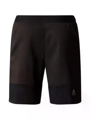 The North Face Logo Patch Ribbed-trim Shorts