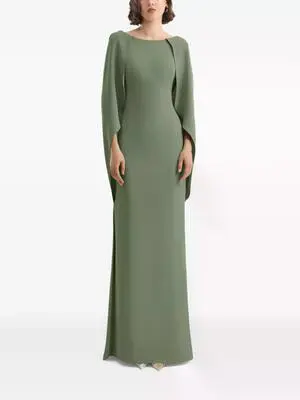 GEMY MAALOUF Draped Back Dress