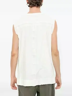 Andrea Ya'aqov Raw-edge Panelled T-shirt