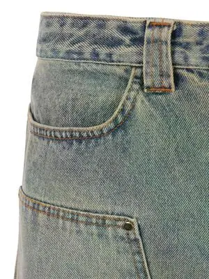 META CAMPANIA COLLECTIVE Milton Panelled Straight-leg Jeans