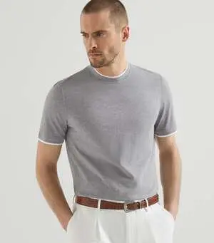 Brunello Cucinelli Cotton Faux-layered T-shirt