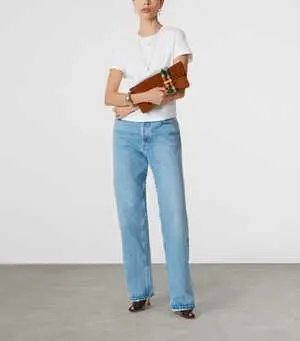 JIMMY CHOO Glace 80 Heeled Mules - Orange