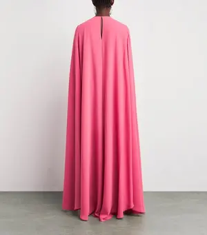 Zuhair Murad Embellished Cape Gown