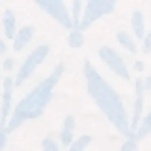 Heidi Klein Triangle Bikini Top With Folate Motif And Gold-tone Hardware - Blue
