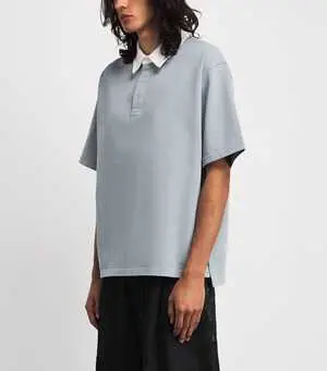 FRAME Contrast-collar Rugby Polo Shirt