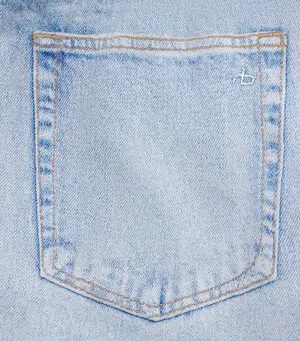 Rag & Bone Trompe-l'oeil Wide-leg Jeans
