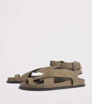 A.emery Jalen Suede Sandals - Green