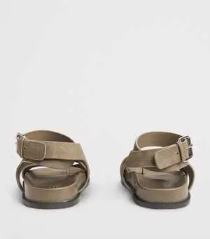 A.emery Jalen Suede Sandals - Green