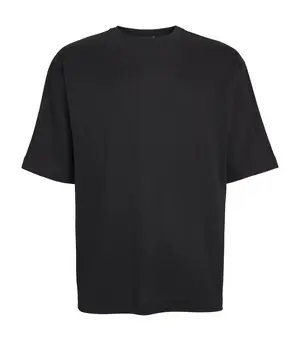 Jacquemus Cotton Rond Carré T-shirt - Black