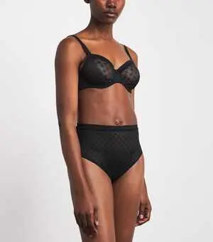 Simone Perele Lace Plume Plunge Bra