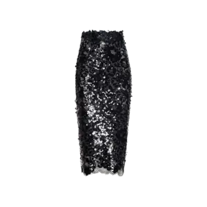 L'Agence Makena Sequin Pencil Skirt