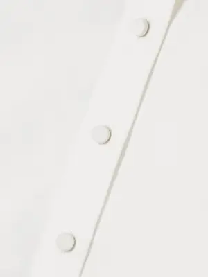 Khaite Cropped Cotton Shirt