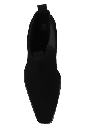 TOTEME The City Ankle Boots - Black
