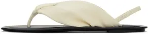 Loulou De Saison Sahado Leather Slingback Sandals