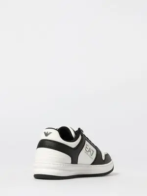 EA7 Logo Printed Low-top Sneakers