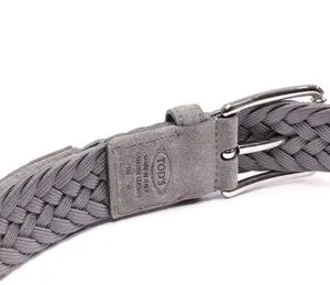 TOD'S Braided Buckle Belt