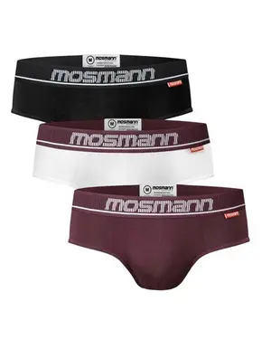 MOSMANN AUSTRALIA 3-pack Comfort Core Briefs - Multi
