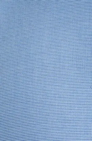 DANIEL HECHTER Paris Modern Fit Micropattern Cotton Dress Shirt - Blue