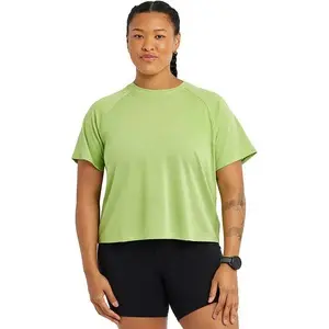 OISELLE Flyout Boxy Short-sleeve Shirt - Limelight