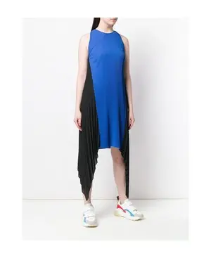 Kenzo Ribbed Asymmetrical Dress