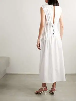 Khaite The Wes Midi Dress
