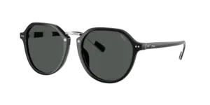 Polo Ralph Lauren Tortoiseshell Wayfarer Sunglasses - Dark Grey