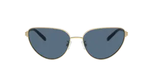 Tory Burch Gold Tone Cat Eye Sunglasses