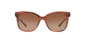 Giorgio Armani Striped Brown Sunglasses