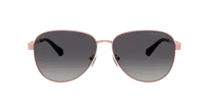 Michael Kors Biarritz Aviator Sunglasses - Grey Gradient Polarized