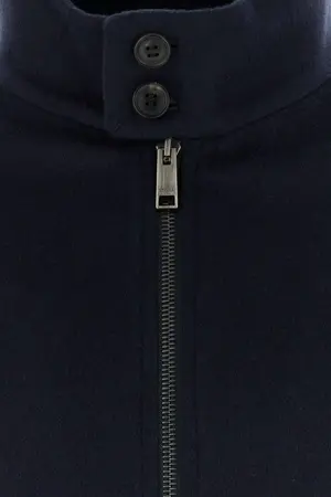 Zegna Zipped High Neck Bomber Jacket