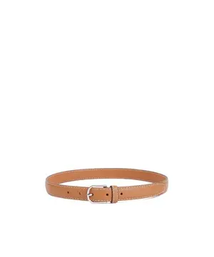 TOTEME Logo Detailed Buckled Belt - Brown