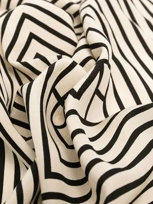 TOTEME Stripe Printed Square-shaped Scarf