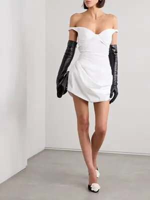 Magda Butrym Strapless Pendant Dress