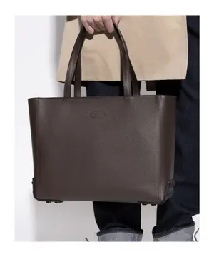 TOD'S Logo-embossed Tote Bag