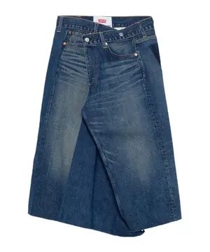 Junya Watanabe Asymmetric Denim Skirt