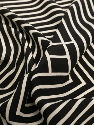 TOTEME Stripe Printed Square-shaped Scarf