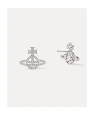VIVIENNE WESTWOOD Calliope Embellished Orb-plaque Earrings