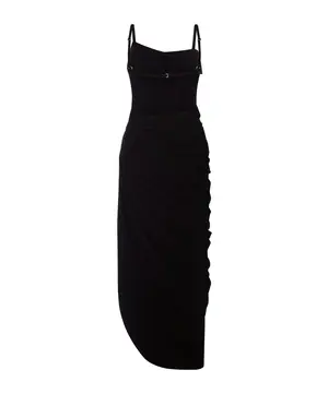Jacquemus Ruched Strappy Dress