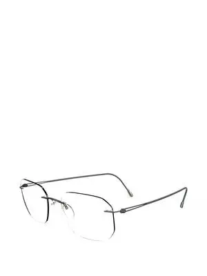 SILHOUETTE Rimless Rectangle-frame Glasses