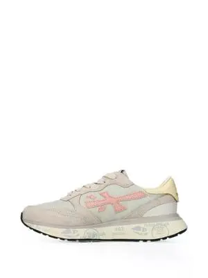 Premiata Lauryn Logo-patch Sneakers - Grey