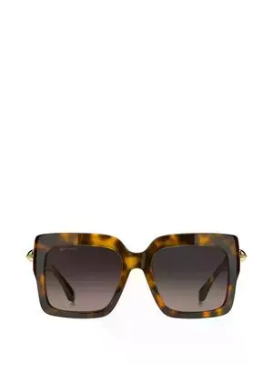 Etro Tortoiseshell-effect Square-frame Sunglasses