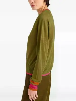 Momoni Rio Contrast-trim Sweater